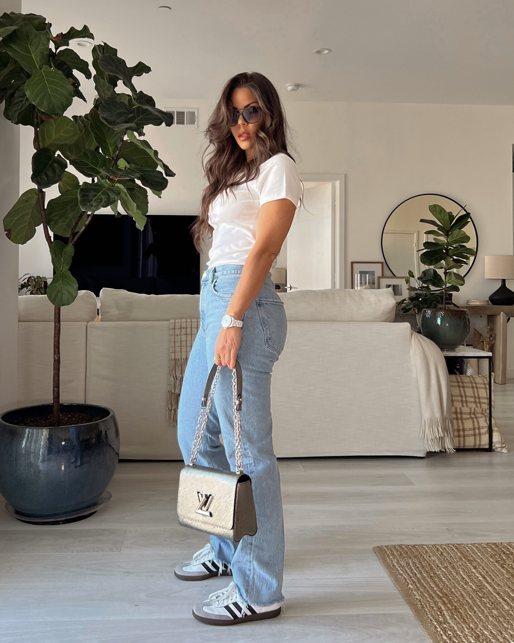 How To Style Straight Leg Jeans - Purfect Sunday | Lifestyle Blog